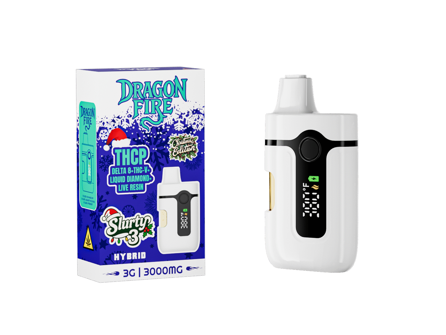 3g Christmas Edition Disposable Vape Single – Dragon Fire